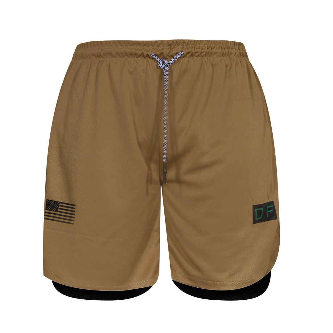 Dux Overlay Shorts - Khaki – Directional Force