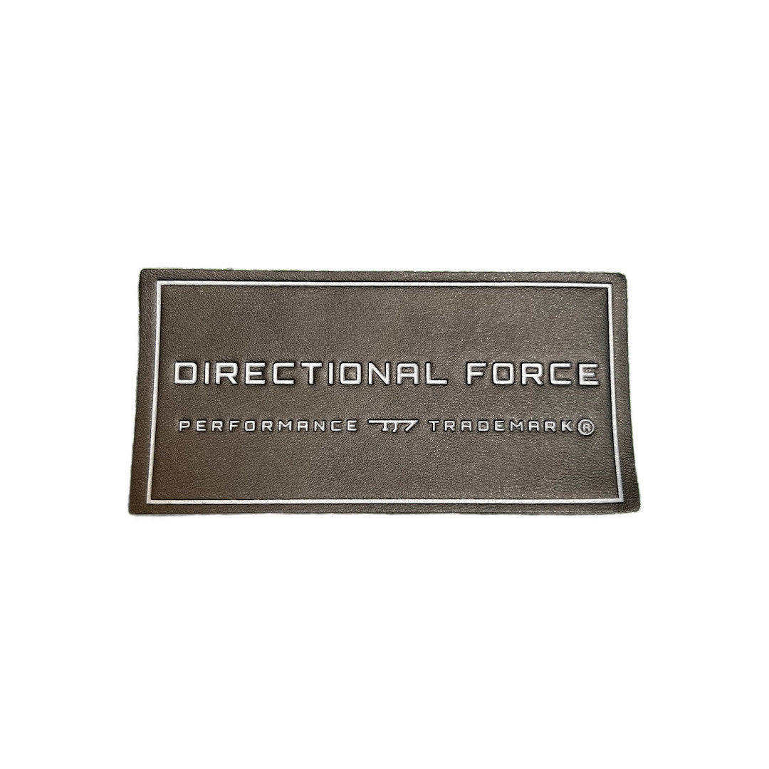 Leather Trademark Patch – Directional Force
